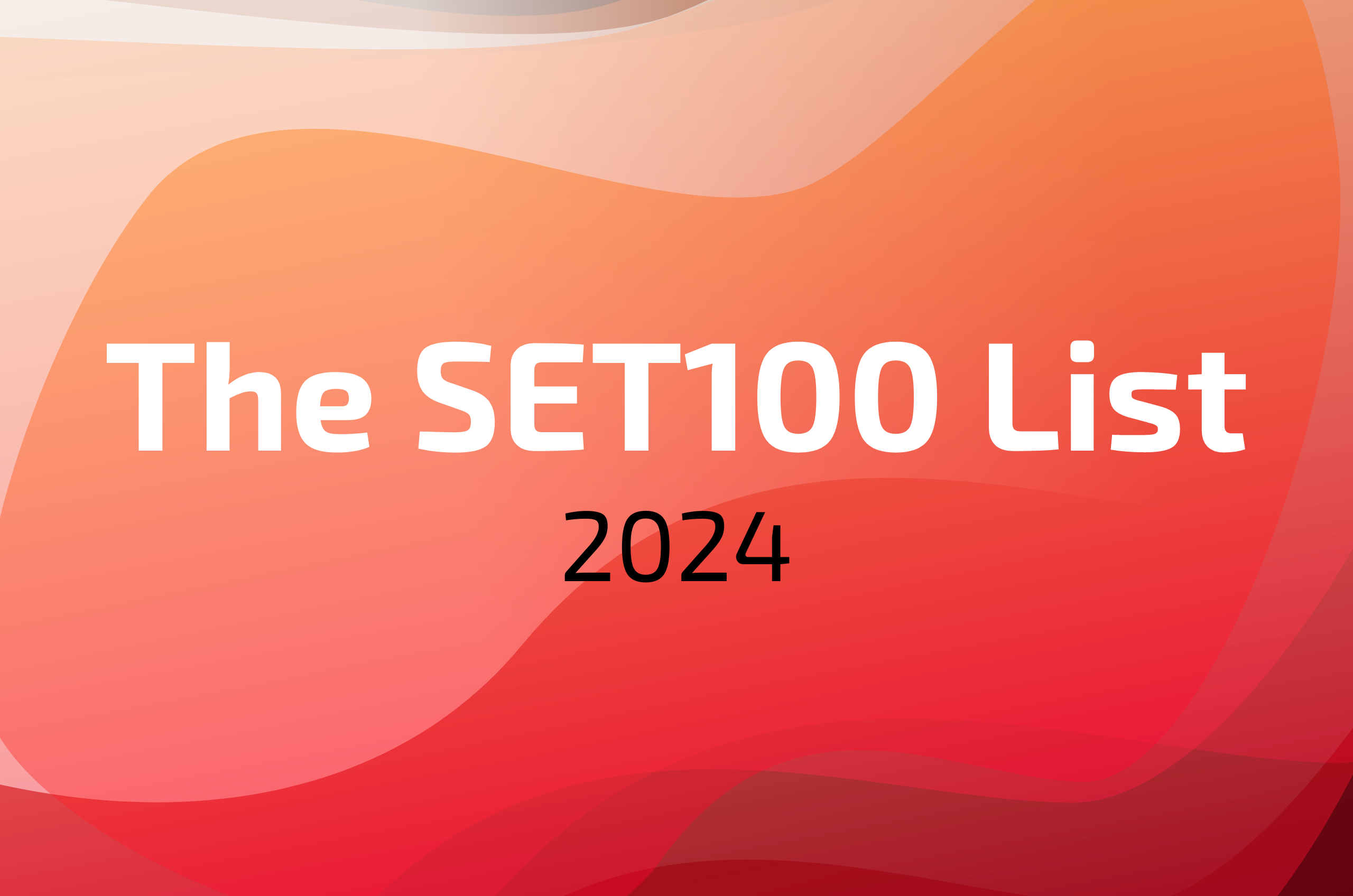 The SET100 List of 2024 - The Top 100 Climate Tech & Energy Start-ups of 2024